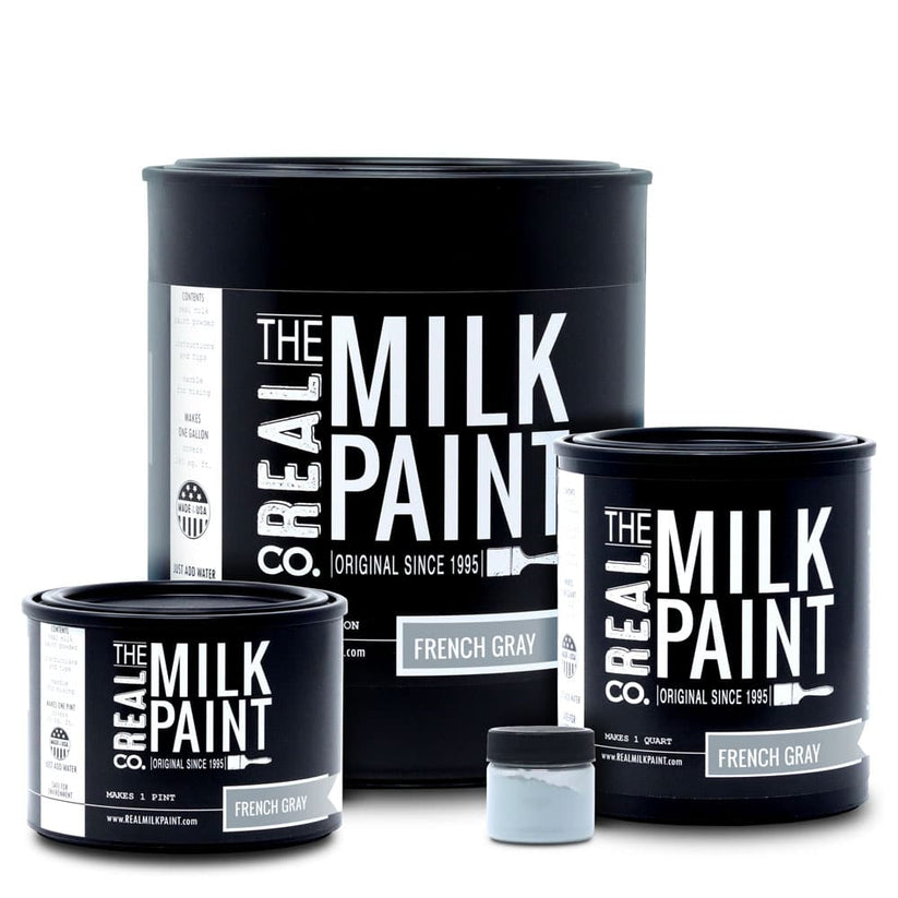 Real Milk Paint Pint-Color French Gray – AllyOops Boutique
